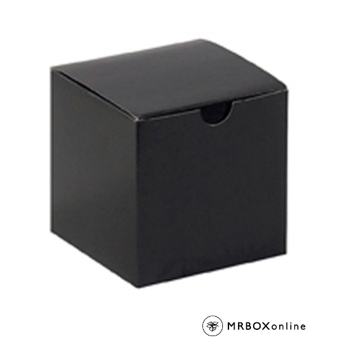 6x6x6 Black Gloss Gift Boxes | MrBoxOnline
