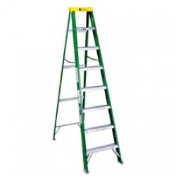 8 Foot Aluminum Folding Ladders | MrBoxOnline