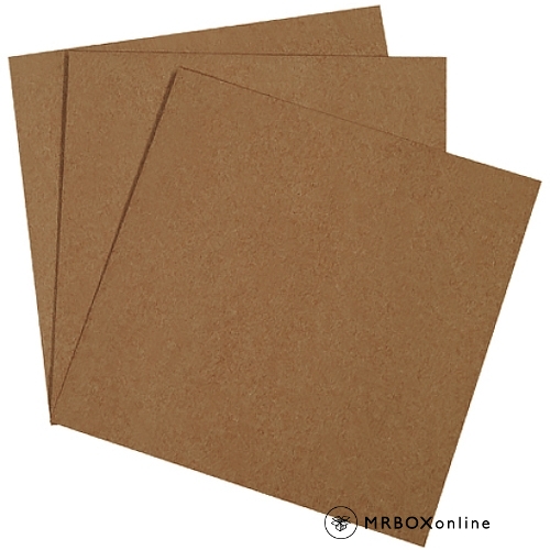 12x12 .022 Chipboard Sheets | Chipboard Pads | MrBoxOnline