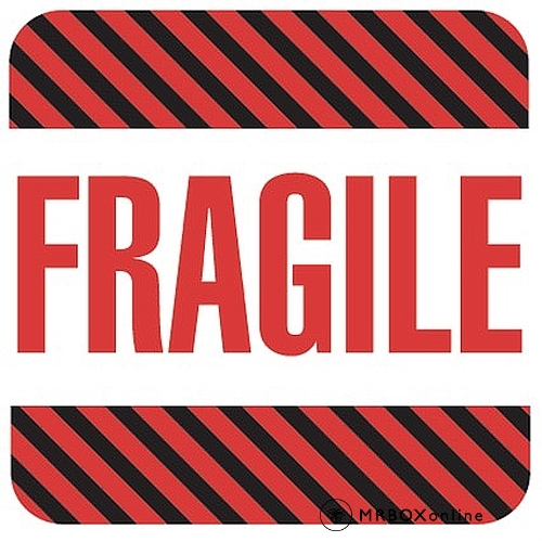 4x4 Fragile Labels | Shipping Labels | MrBoxOnline