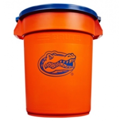Rubbermaid Team BRUTE Florida Gators Trash Can | MrBoxOnline