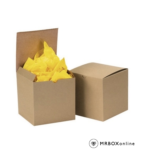 6x6x6 Kraft Gift Box | Gift Packaging | MrBoxOnline