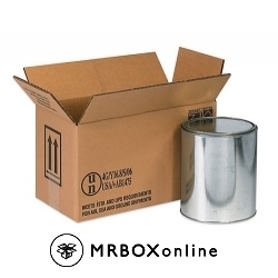1 Gallon Hazmat Box | Shipping Boxes | MrBoxOnline