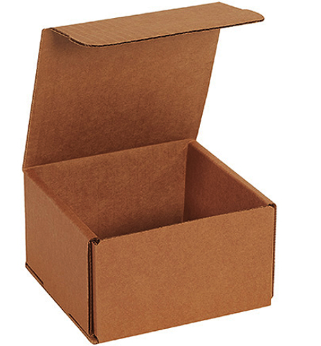 5x5x3 Kraft Die Cut Mailer Boxes | MrBoxOnline