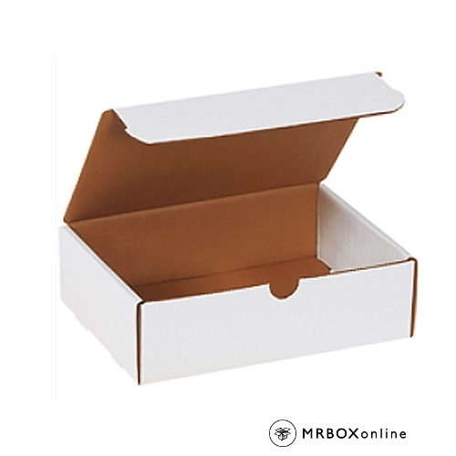 4x3x3 White Die Cut Mailer Boxes | MrBoxOnline