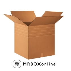 24x24x24 Multi Depth Corrugated Boxes | Wholesale Cartons | MrBoxOnline