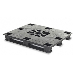 40x48 Plastic Export Pallet -- Industrial Plastic Pallets