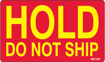 Quality Control Labels | Shipping Labels | MrBoxOnline